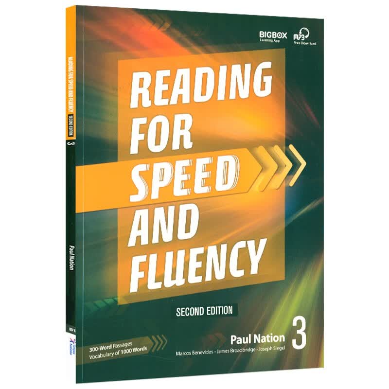 原装进口compass出版 Reading For Speed And Fluency 1 2 3 4级寒暑假短期阅读教材小学高年级初高中速度流利阅读KET/PET考试教材 Speed And Flu