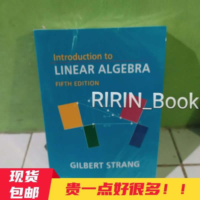 Introduction to Linear Algebra Gilbert Strang 5th线 纸质书