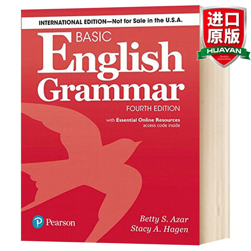 英文原版 朗文英语初级语法 第四版 Basic English Grammar 英文版 培生语法指导