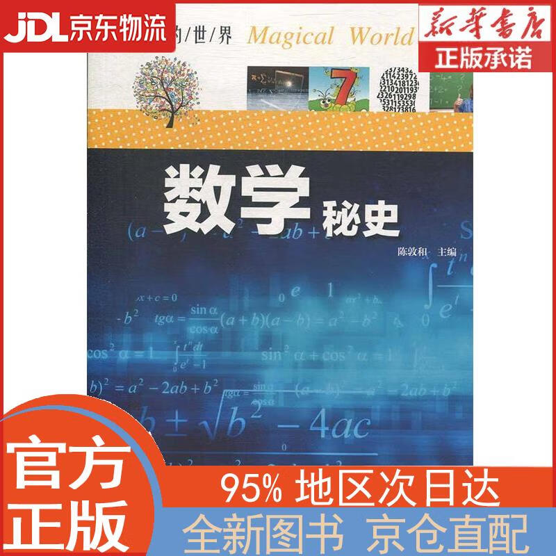 【全新畅销书籍】神奇的世界——数学秘史（全彩图解版） 上海科学技术文献出版社