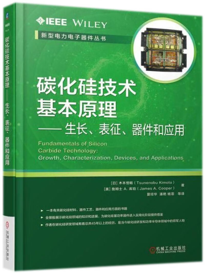 碳化硅技术基本原理--生长表征器件和应用/新型电力