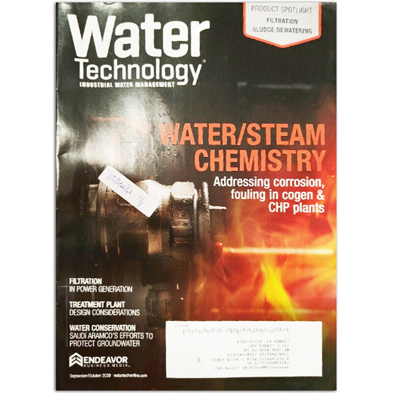 【单期可选】Water Technology 水处理技术 2020年月合刊 2020年9/10月合刊