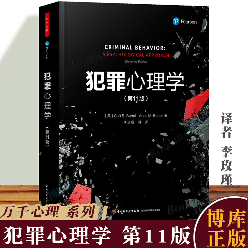 犯罪心理学(第11版) 李玫瑾译 乌合之众万千心理学入门基础书籍 犯罪学FBI读心术 书排行榜 中国政法大学 国政法大学