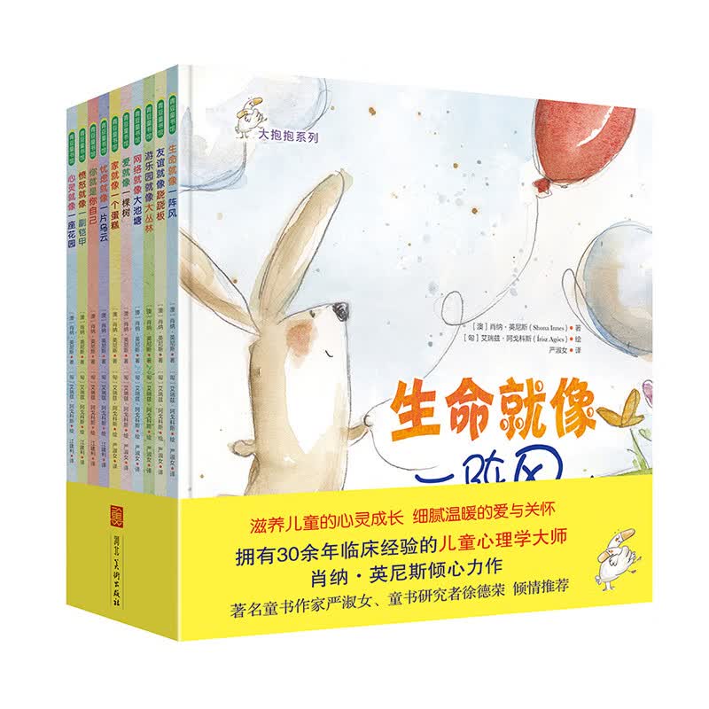 大抱抱系列 套装（全10册）（澳大利亚心理学大师给孩子的心灵成长绘本）
