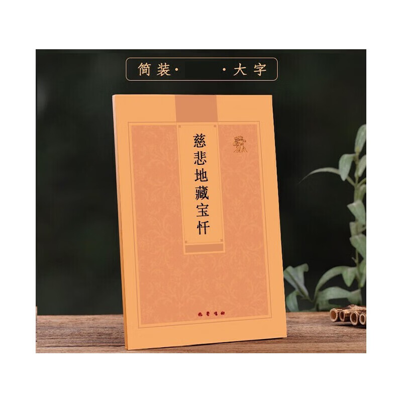 慈悲地藏宝忏经弘化常诵佛经系列—简体版不带拼音巴蜀书社版cqxt