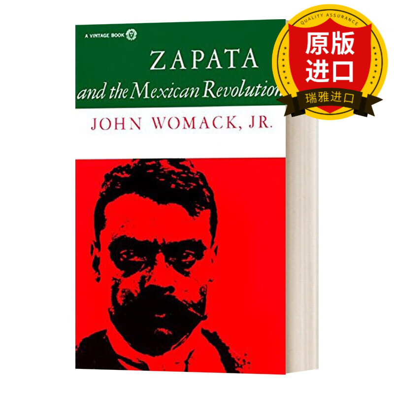 英文原版 萨帕塔和墨西哥革命 Zapata and the Mexican Revolution 英文版 John Womack 进口英语原版书籍