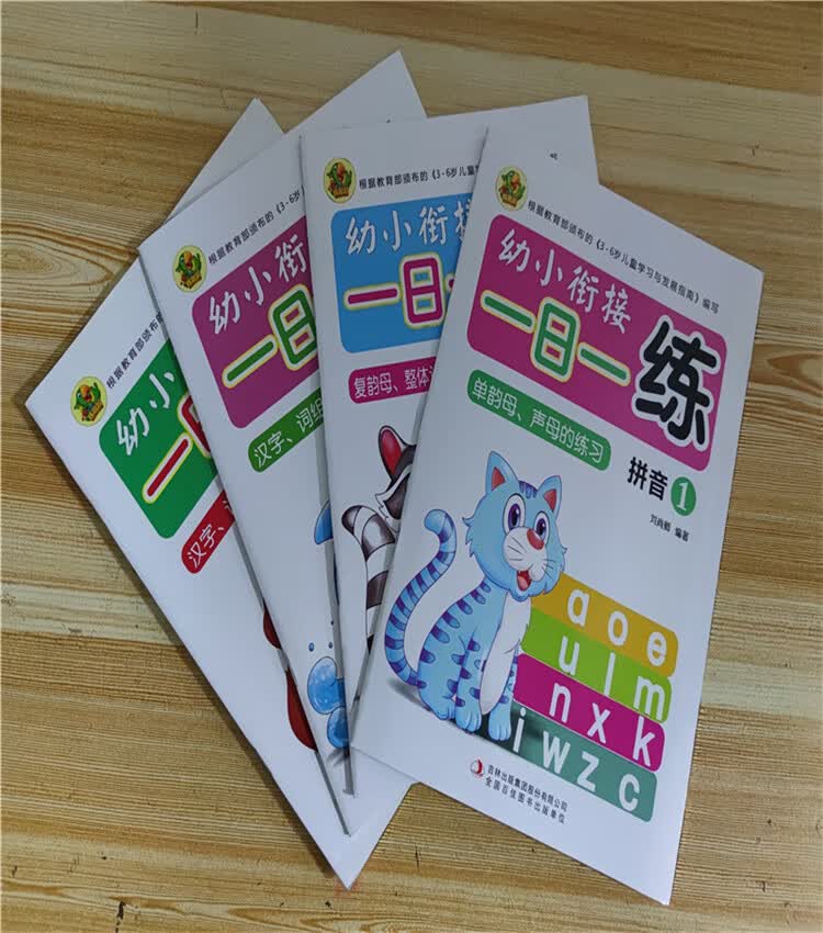 巧鹦鹉幼小衔接一日一练入学准备升学必备拼音语言1.2 拼音2