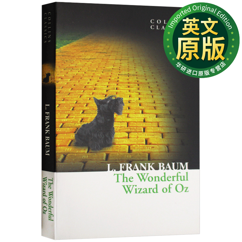 绿野仙踪 英文原版 The Wonderful Wizard of Oz 柯林斯经典文学系列 英文版 Baum, L. Frank