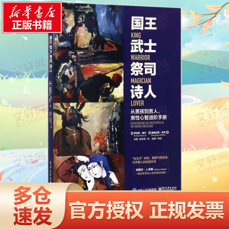 国王武士祭司诗人:从男孩到男人,男性心智进阶手册