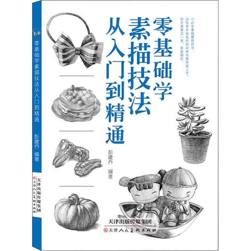 零基础学素描技法从入门到精通 图书