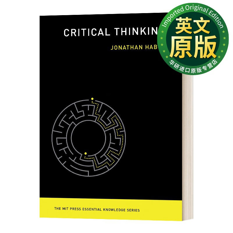 Critical Thinking 批判性思维 英文版 进口英语原版书籍 英文原版