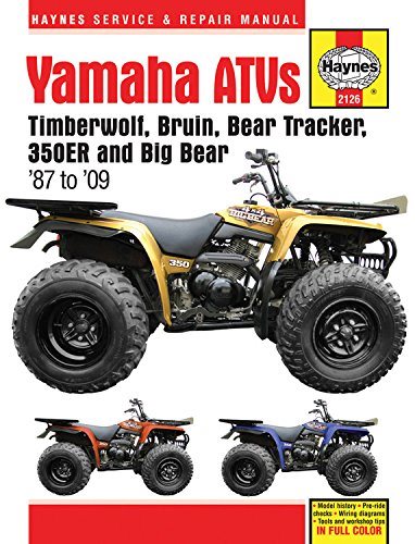 Yamaha ATVs (87 - 09) Haynes Repair Manual
