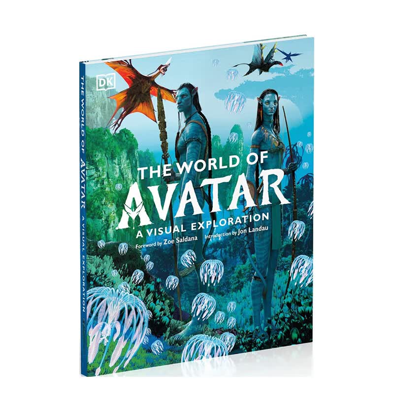 【奥斯卡获奖】阿凡达的世界 视觉艺术手册 The World of Avatar 十周年纪念 英文原版进口艺术插画画册指南 阿凡达2水之道 DK 善本图书