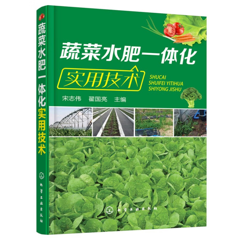 蔬菜水肥一体化实用技术 蔬菜种植栽培省肥节水技术大全书 茄果叶菜瓜类蔬番茄辣椒茄子白菜莴苣花椰菜黄瓜西葫芦水肥一体化技术应用指导书 农技推广菜农肥料灌溉企业技术人员参考书 化学工业出版社