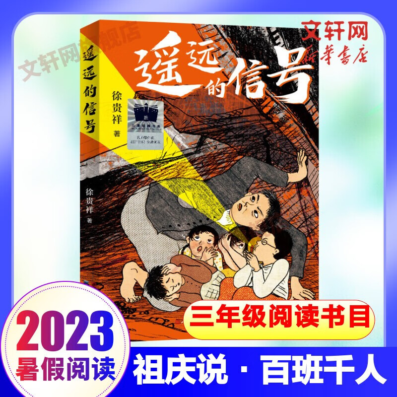 【现货速发 多册自选】2023年祖庆说百班千人三年级 全国小学生暑假阅读课外书 遥远的信号+外婆变成了麻猫+了不起的灰灰+大盗奶奶的完美冒险+感动星+孤岛野犬+贾里小时候+隐形树精灵 【单本】遥远的信