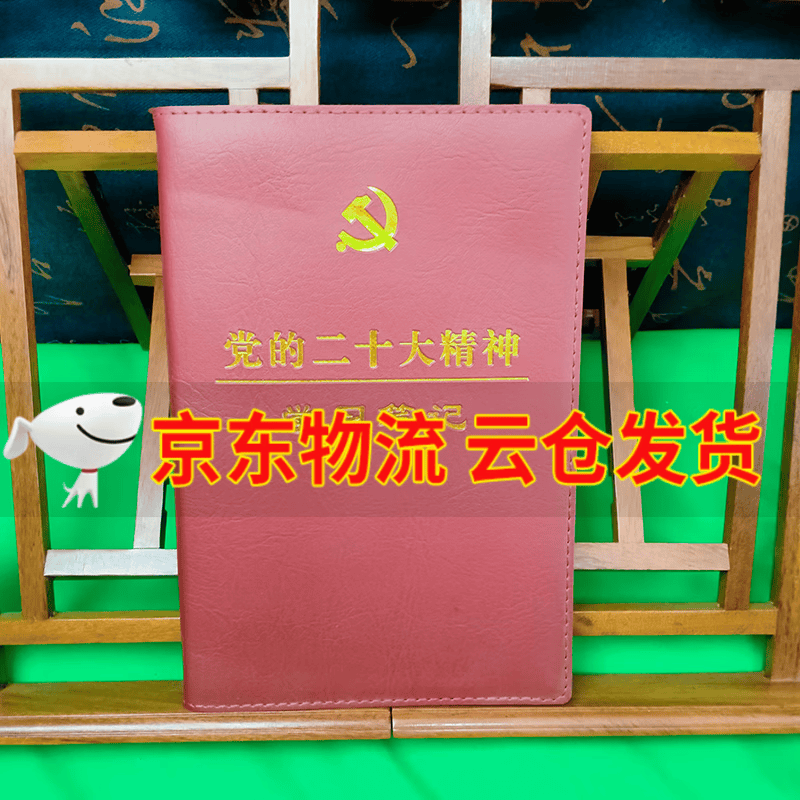 【京东云仓当天发货】党的二十大学习笔记 32开精装二十大精神