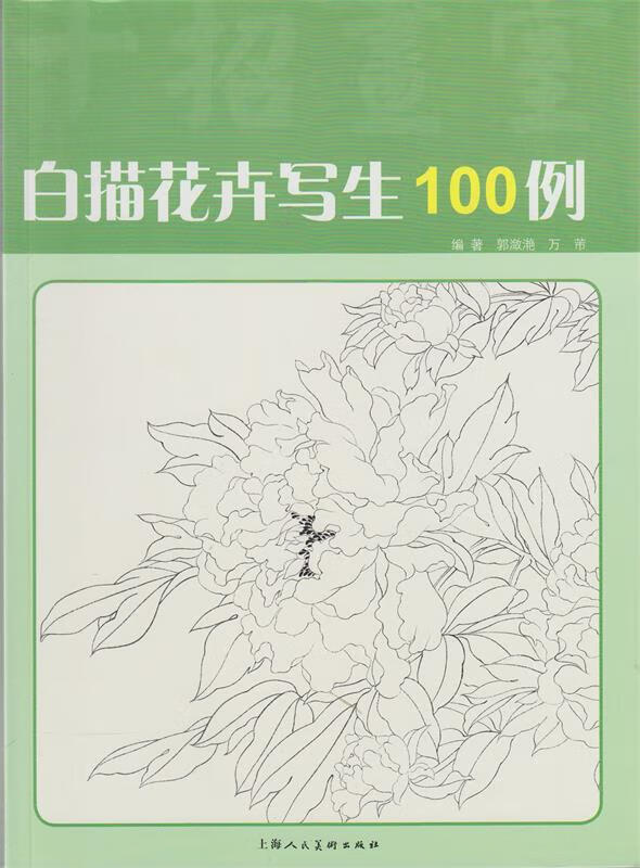 白描花卉写生100例