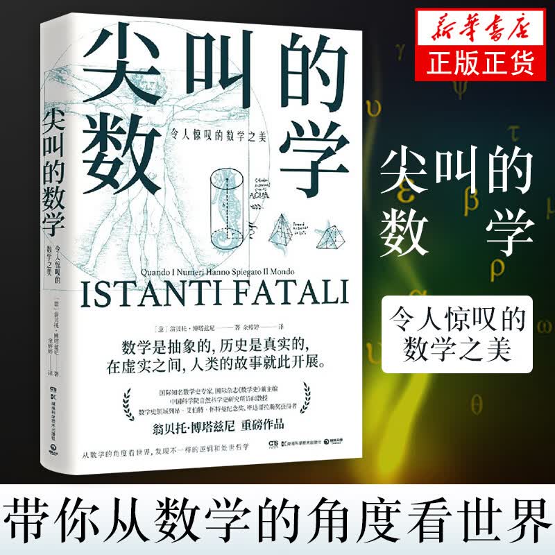 尖叫的数学 令人惊叹的数学之美 翁贝托·博塔兹尼带你从数学的角度看世界 科普读物数理化书籍 凤凰旗舰店