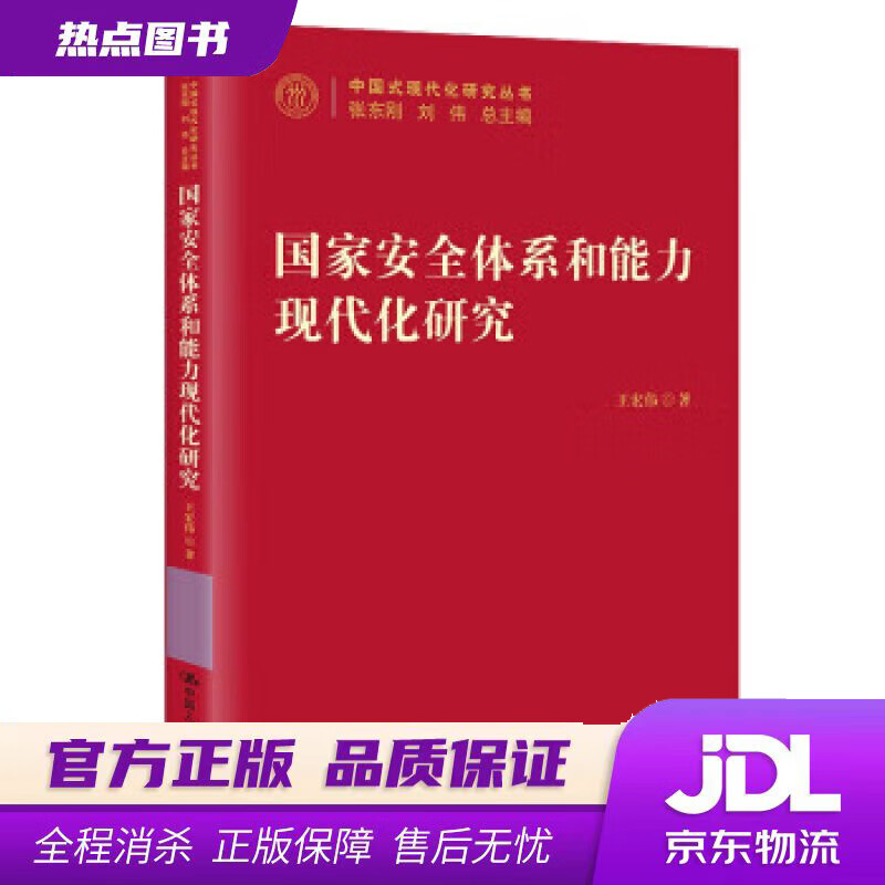 【 官方】国家安全体系和能力现代化研究（中国式现代化研究丛书） 王宏伟 中国人民大学出版社