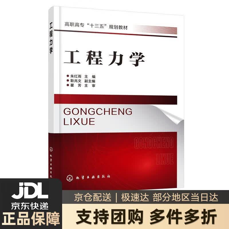 【 送货上门】工程力学（朱红雨） 朱红雨 化学工业出版社