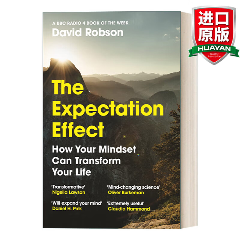 The Expectation Effect 英文原版 期望效应 好的心态改变你的生活 英文版 进口英语原版书籍