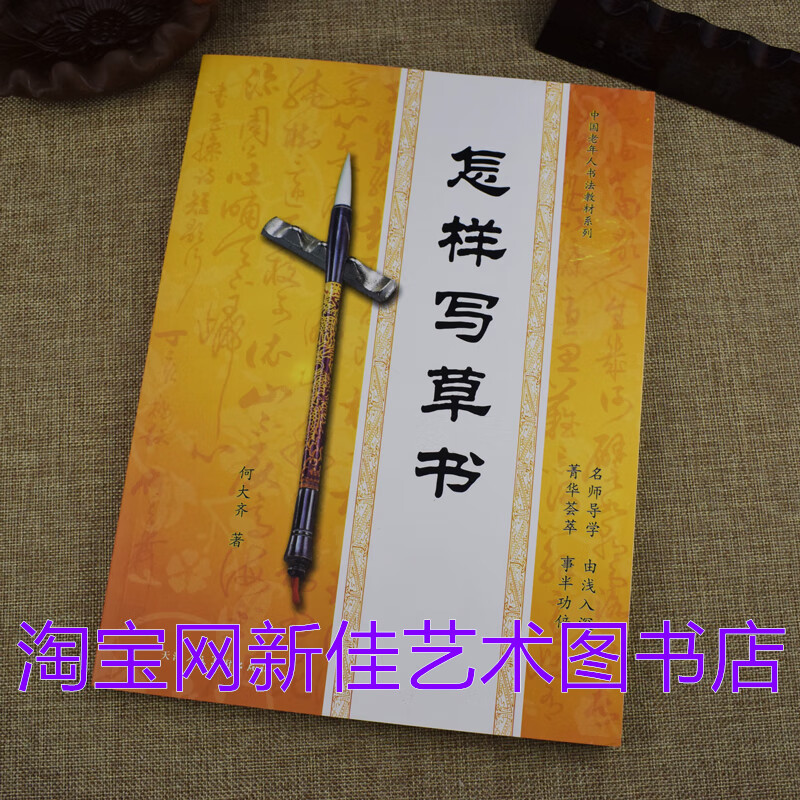 怎样写草书/何大齐/毛笔书法培训教程书法入门 章法结构学习字帖