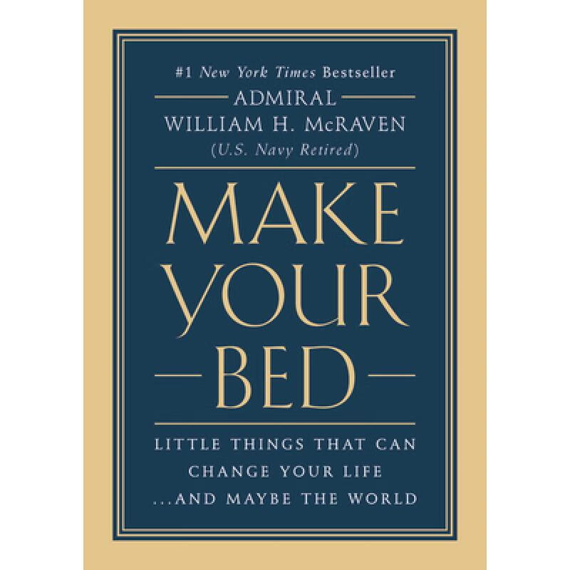 整理你的床铺 Make Your Bed 小事能改变生活甚至整个世界