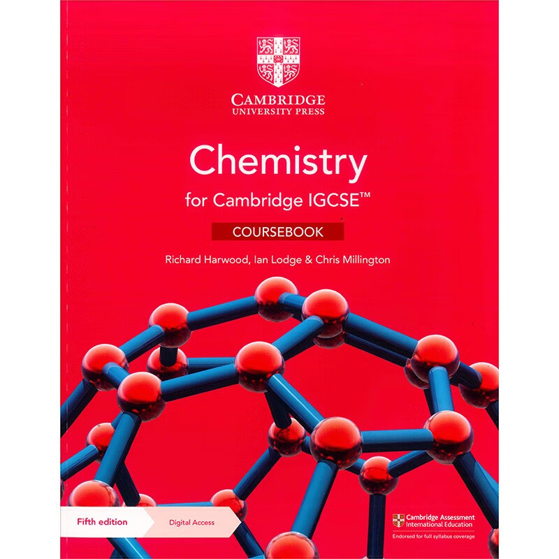 现货 英文原版进口教材 剑桥大学出版 Cambridge IGCSE Chemistry Coursebook 国际预科化学课程课本
