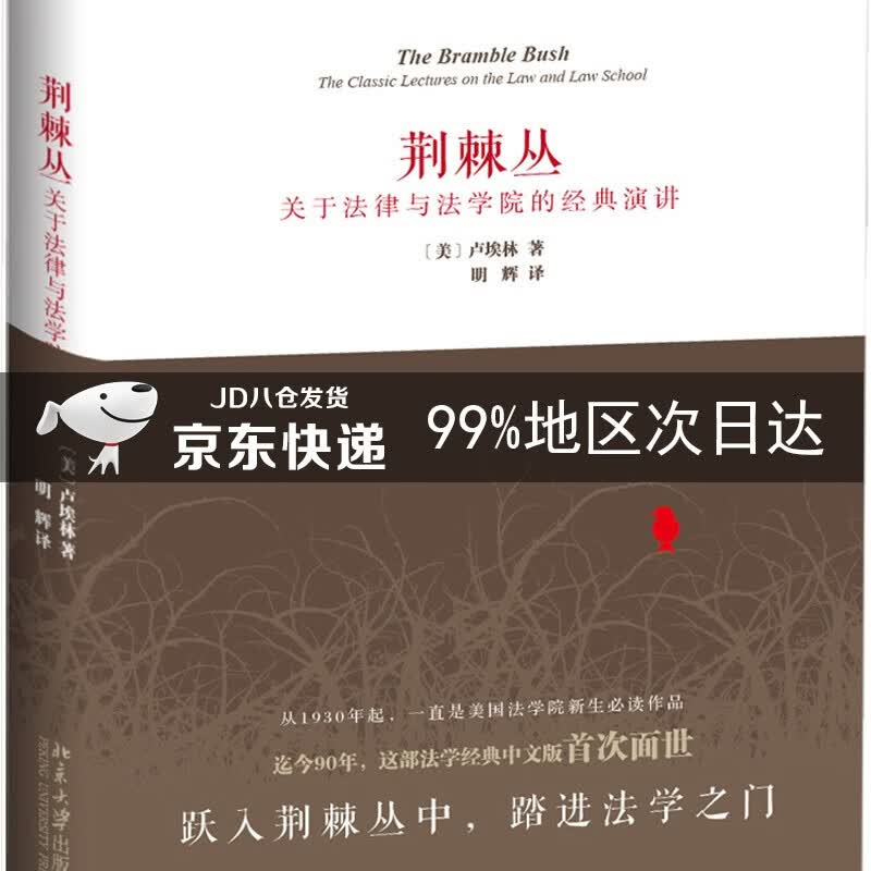 荆棘丛：关于法律与法学院的经典演讲