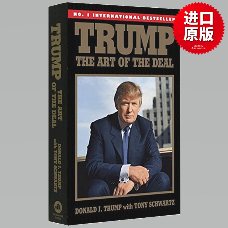 特朗普自传 交易的艺术 Trump The Art of the Deal 英文原版人物自传 英文版英语进口书籍