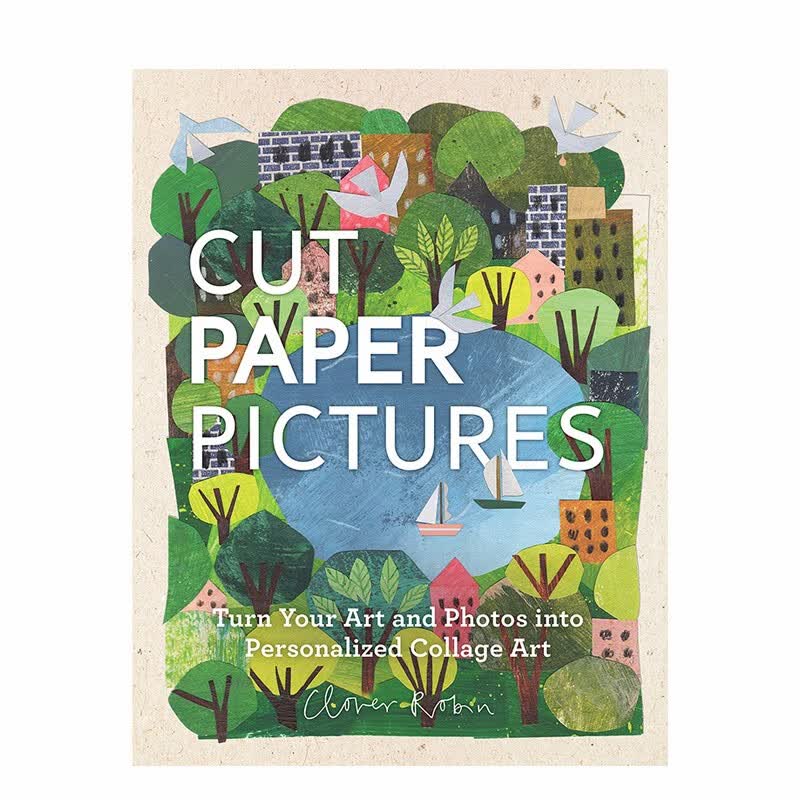 Paper Cut Pictures 拼贴画创作 手工制作艺术创作 英文原版善本图书