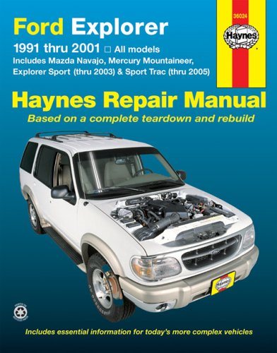 Ford Explorer & Mazda Navajo covering Ford Explorer & Mazda Navajo (1991-2001), Mercury