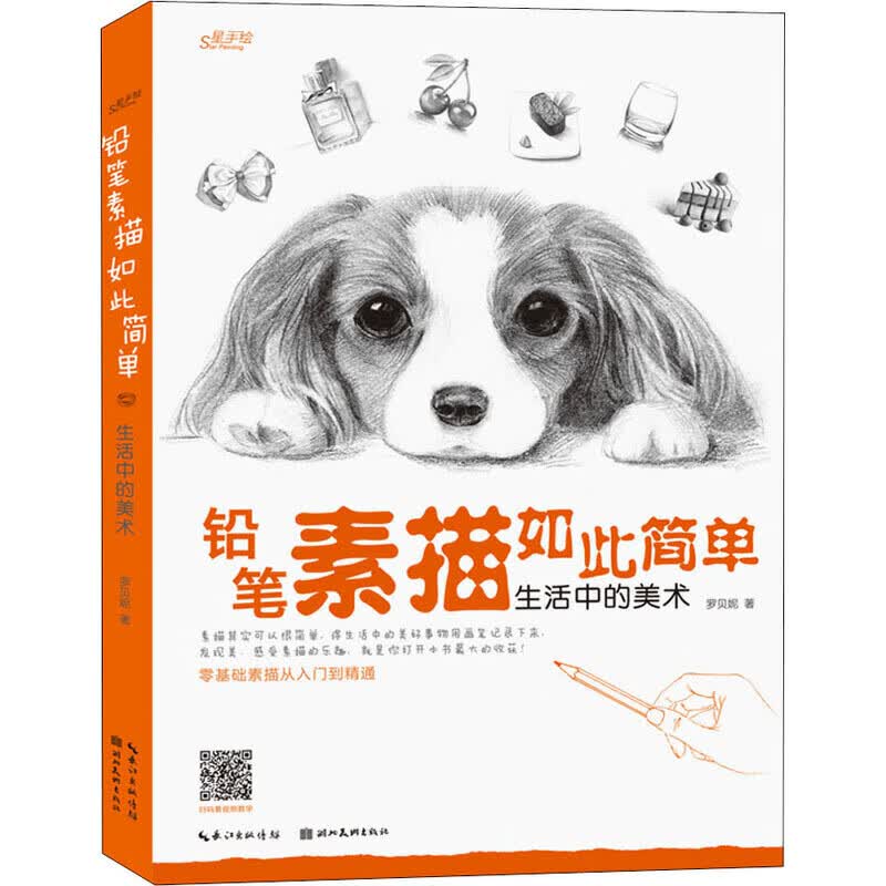 铅笔素描如此简单 生活中的美术【现货】