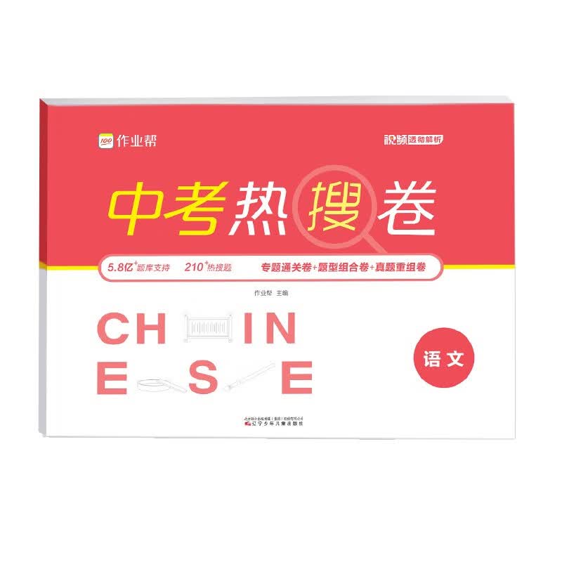 大数据典型题2023版作业帮新版中考热搜卷语文 初中必刷经典题中考总复习真题冲刺辅导书