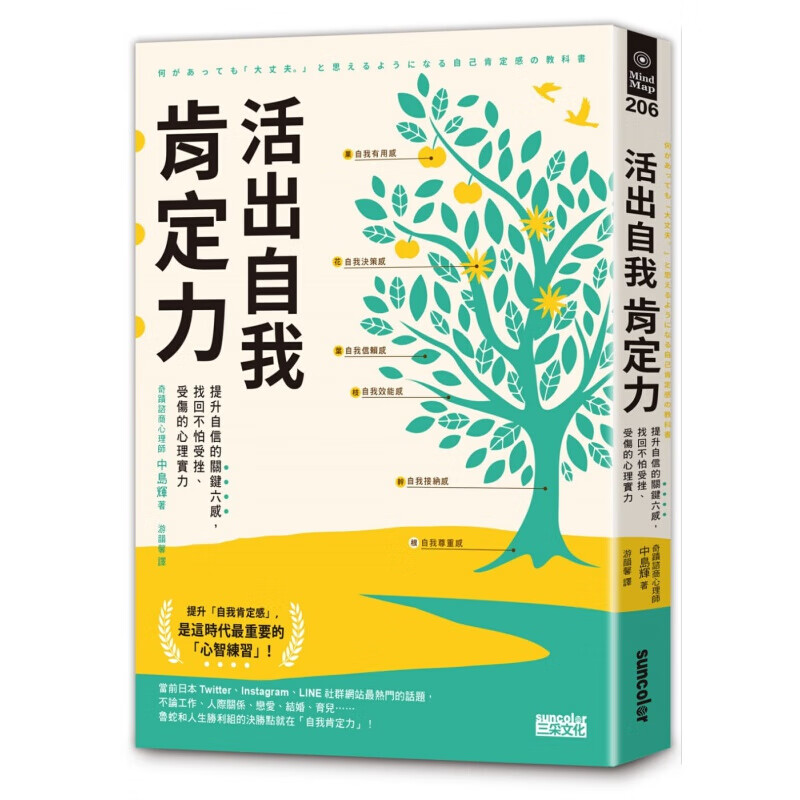 台版 活出自我肯定力 提升自信的关键六感 找回不怕受挫受伤的心理实力工作人际关系恋