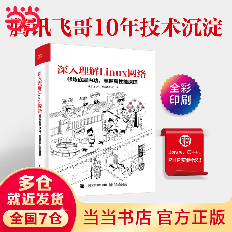 【当当 书籍】深入理解Linux网络： 修炼底层内功，掌握高性能原理（配Java、C++实验代码）