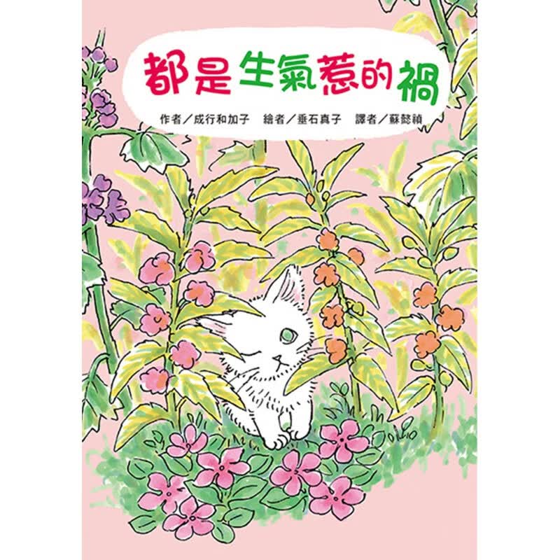 台版 都是生气惹的祸 学会控制管理情绪少儿趣味插画绘本儿童