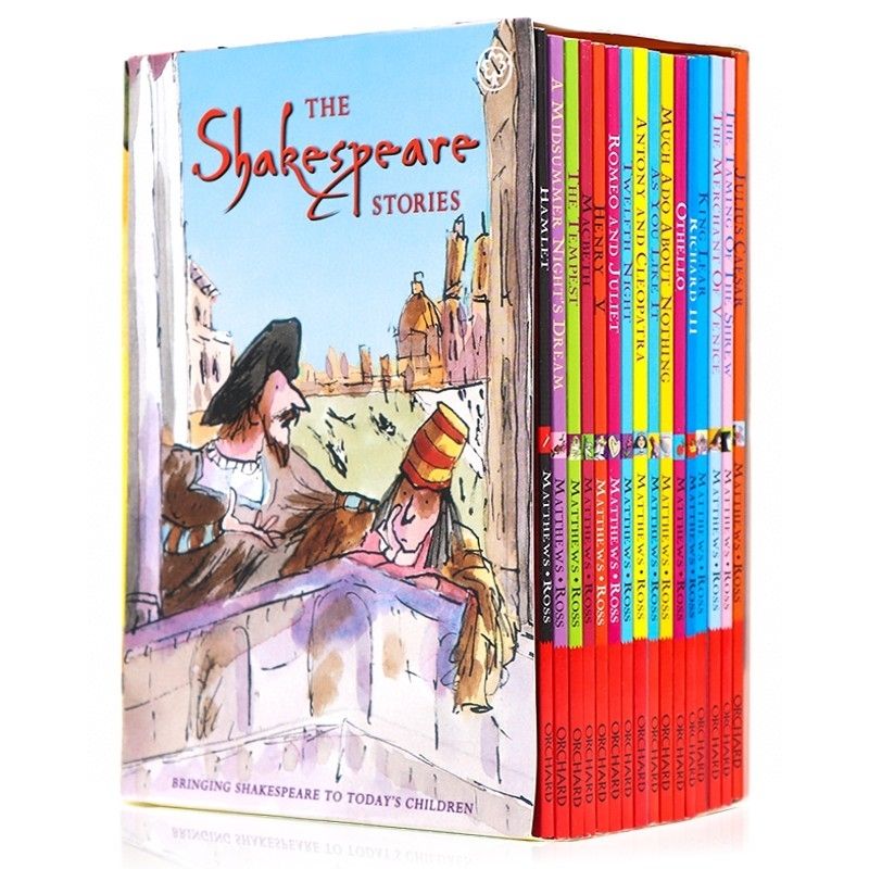 Shakespeare Stories 16 Copy Slipcase莎士比亚全集16册