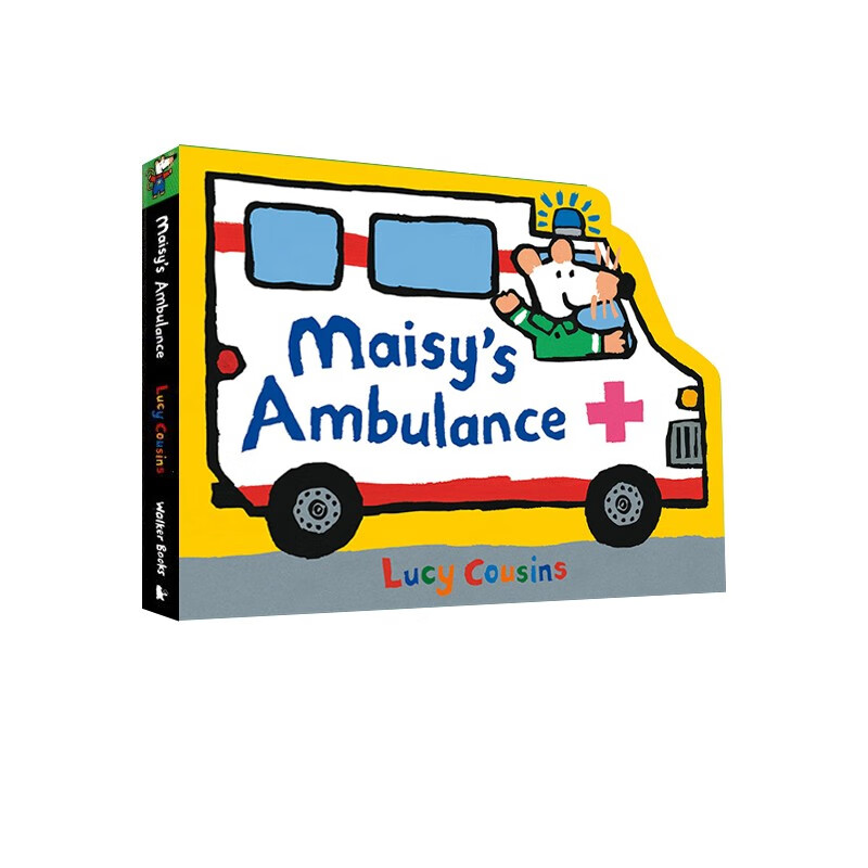 Maisy 小鼠波波系列 英文原版绘本儿童英语启蒙亲子共读 3-6岁图画故事 预售 [新]救护车 绿山墙图书
