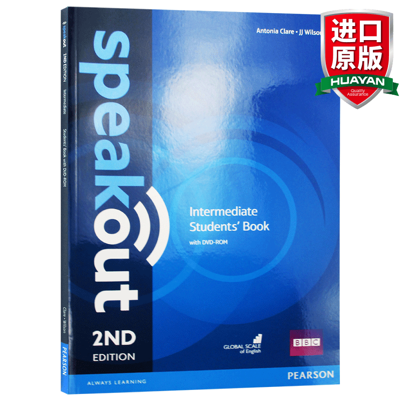 英文原版 培生英语综合教材 大声说出来 Speak out Intermediate 全英文版