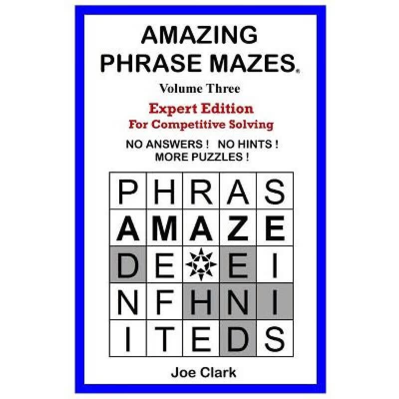 Amazing Phrase Mazes - Vol. 3