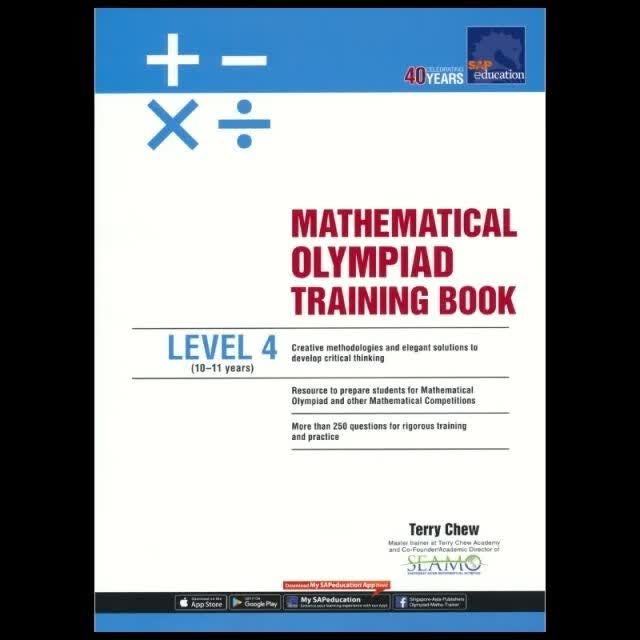 SAP Mathematical Olympiad Training Book Level 1-6阶奥林匹克 4