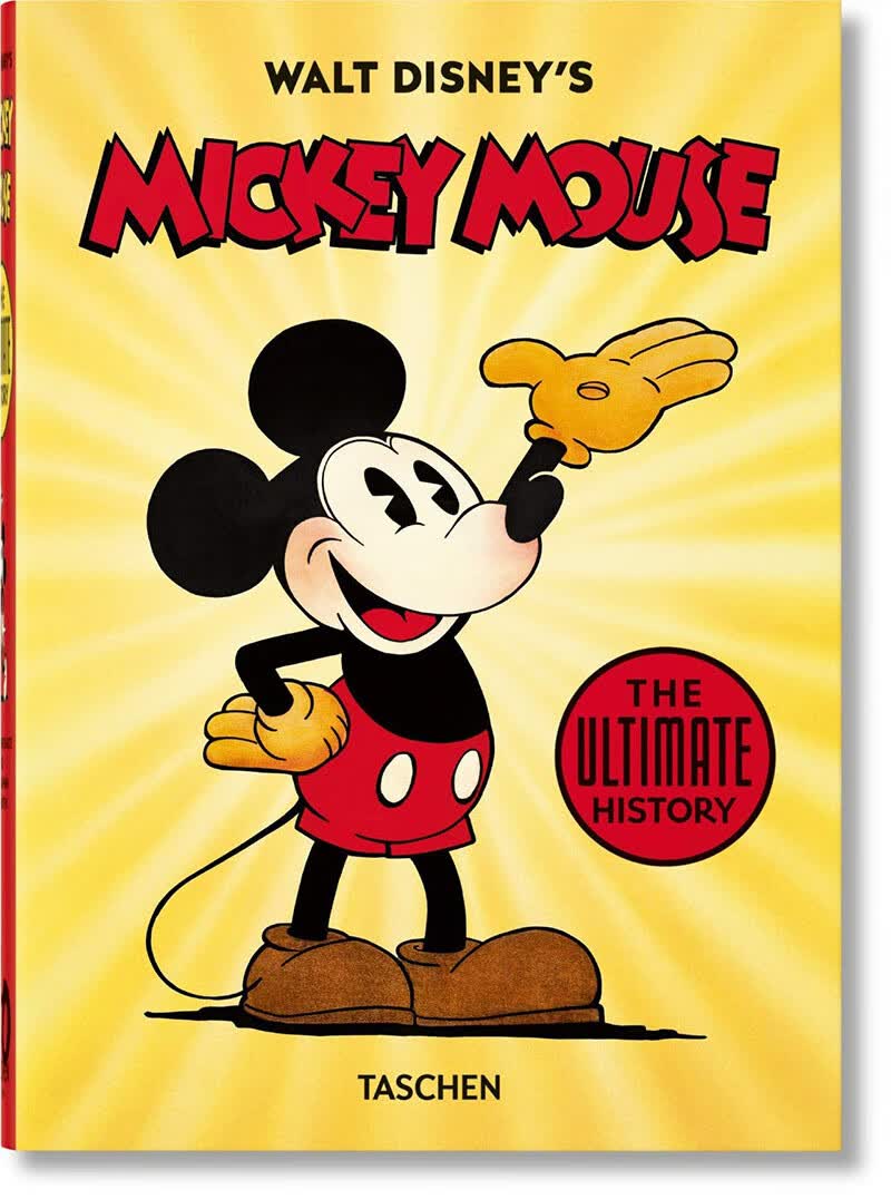 Walt Disney's Mickey Mouse 华特迪士尼的米老鼠终极历史【Taschen 40周年纪念版 精装】中图原版进口 米奇