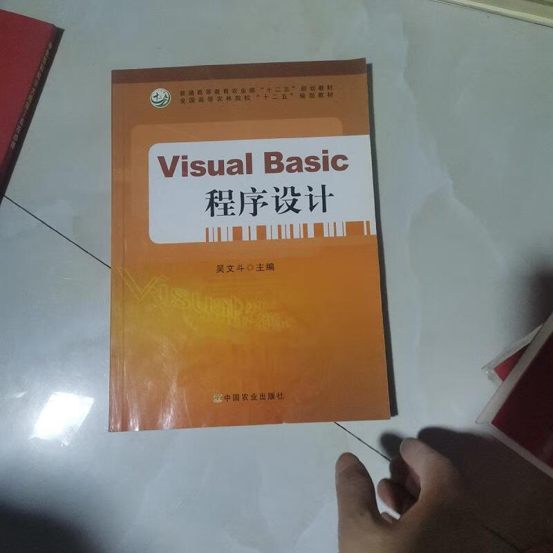 Visual Basic程序设计 中国农业出版社9787109174184