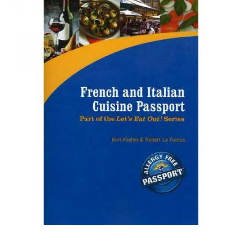French and Italian Cuisine Passport