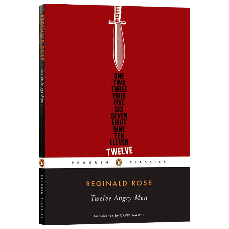 【瑕疵书】英文原版 十二怒汉 Twelve Angry Men Penguin Classics 企鹅经典版