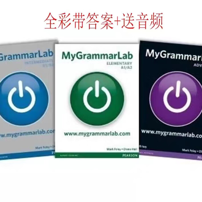 ww447 My Grammar Lab A1-C2 语法书 MyGrammarLab 纸质实体 B1B2