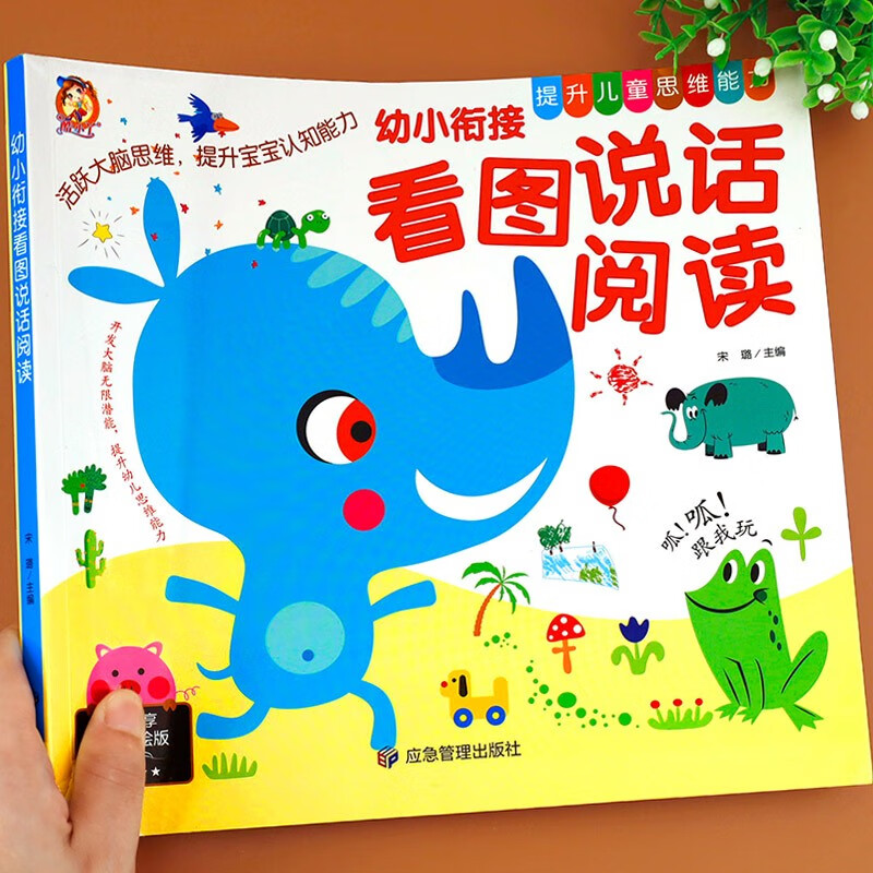 幼小衔接看图说话讲故事阅读绘本拼音幼儿园说小故事看图写话作文 看图说话幼小衔接入学准备大练习册写话训练一年级每日一练幼升小学前班教材儿童绘本阅读幼儿园中大班幼儿语言表达启蒙编讲故事二 幼小衔接看图说话