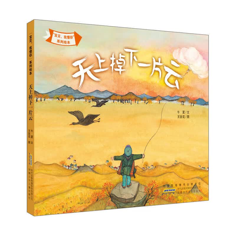 现货宝贝我懂你全五册 了不起的罗恩 精装漫画图画书书籍 3-6-8-9-10周岁儿童励志绘本读物 儿童文学故事寓言 天上掉下一片云（精装彩绘）