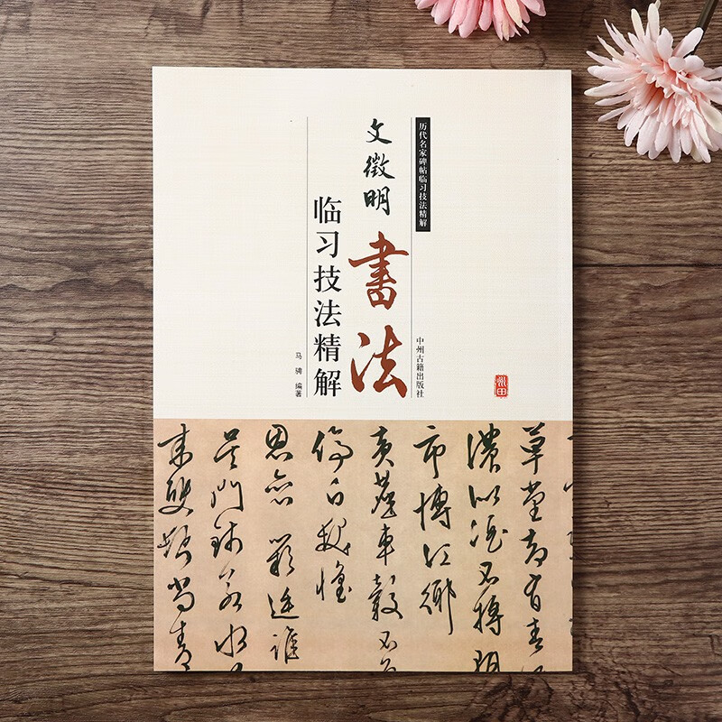 文徵明书法临习技法精解 行书咏花诗 自作诗卷 口号十首 行草千字文 文征明书法入门教程